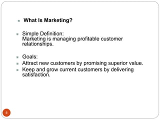 Marketing principles objective stages and introduction | PPT