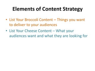 Session11 content strategy | PPTX | Social Networking | Internet