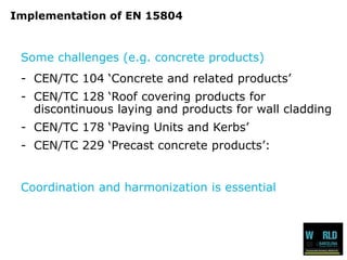 WSB14 - Session 111-1 CEN presentation: overview Rules and Regulations ...