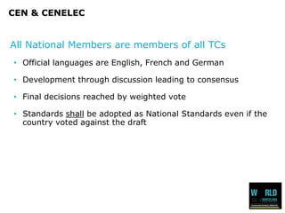 WSB14 - Session 111-1 CEN presentation: overview Rules and Regulations ...