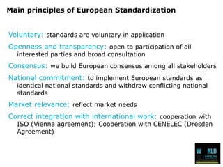 WSB14 - Session 111-1 CEN presentation: overview Rules and Regulations ...