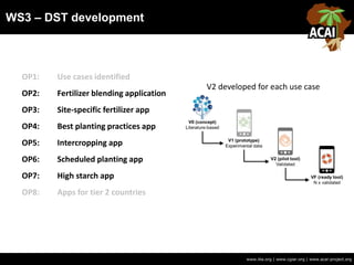Session 1 1 acai overview and progress with project implementation | PPT