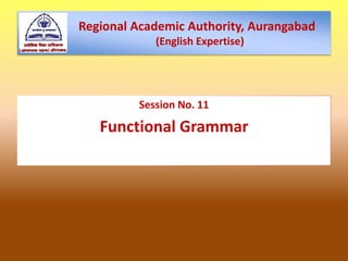 session 11 Functional grammar.ppt