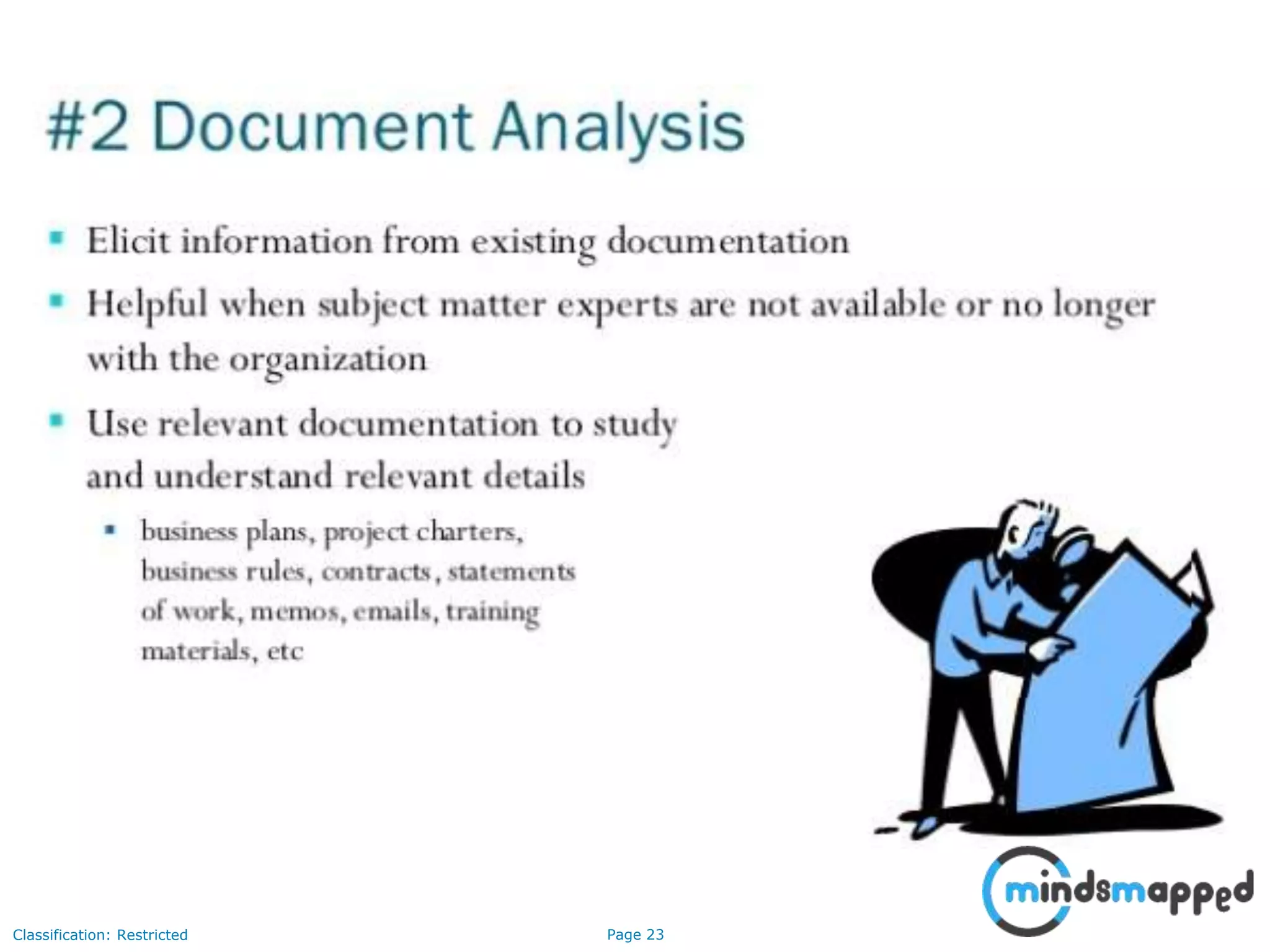 Requirement Elicitation Techniques | PPSX | Business | Business and Finance