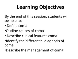 SESSION 12. COMA final slide presentation | PPT