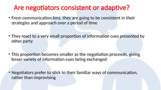 Effective Communication in a negotiation | PPTX