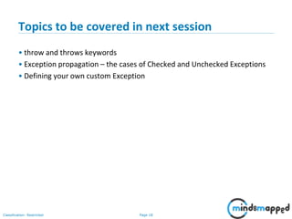 Exception Handling - Part 1 | PPT