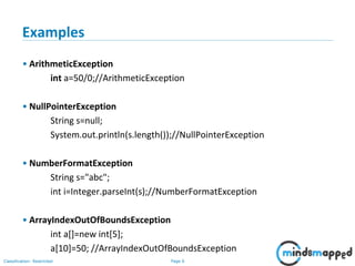 Exception Handling - Part 1 | PPT