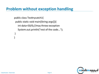 Exception Handling - Part 1 | PPT