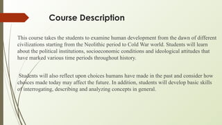 HISTORY - PRE-HISTORY | EVOLUTION OF HUMAN | PPT