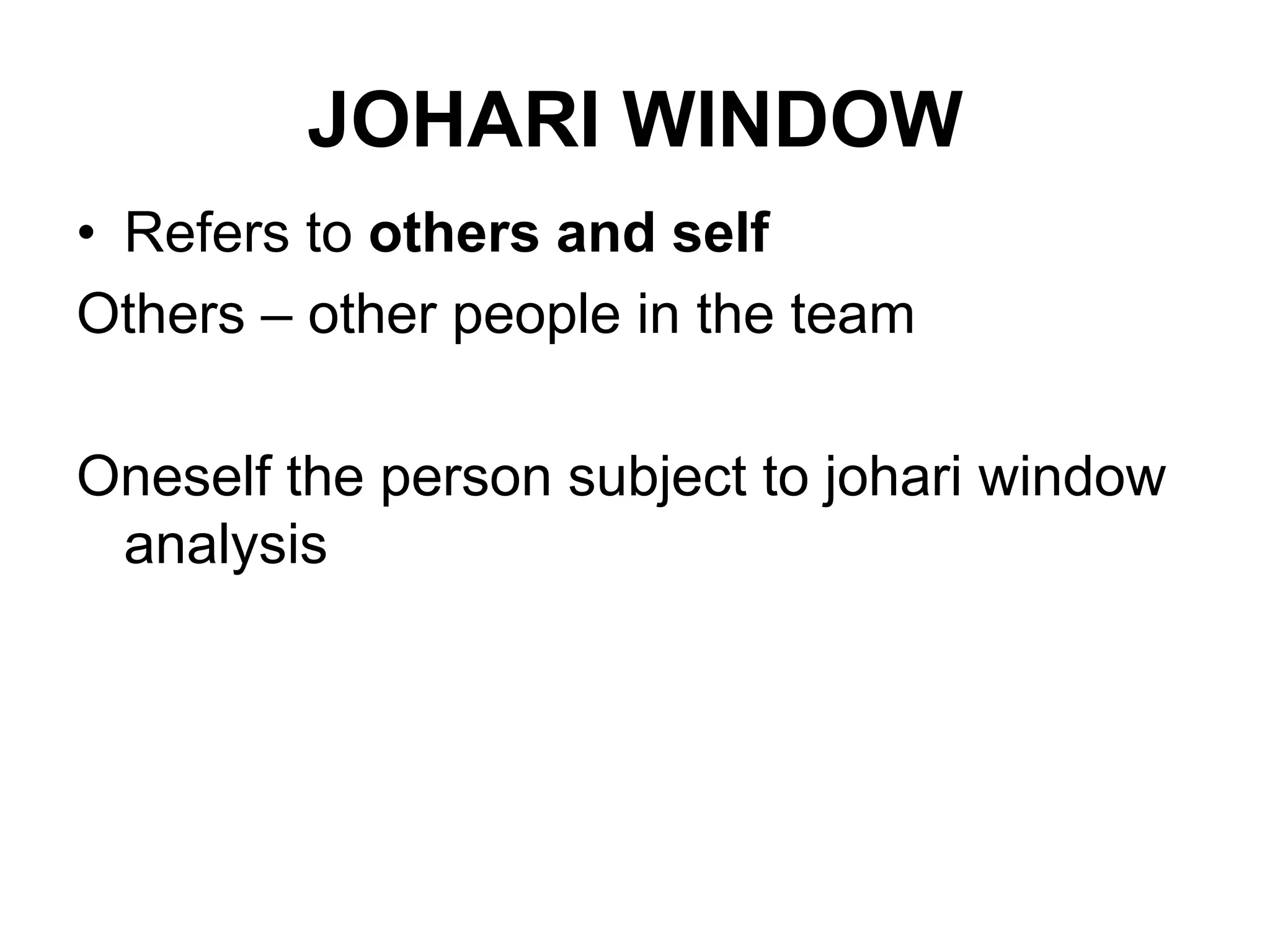 Session 12 johari_window | PPT