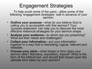 PP100: Sermon Presentation | PPT