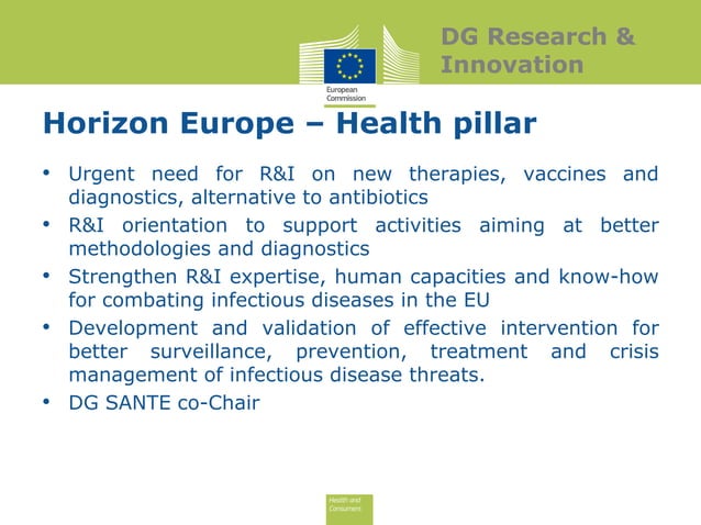 European Commission support actions for laboratory preparedness | PPT