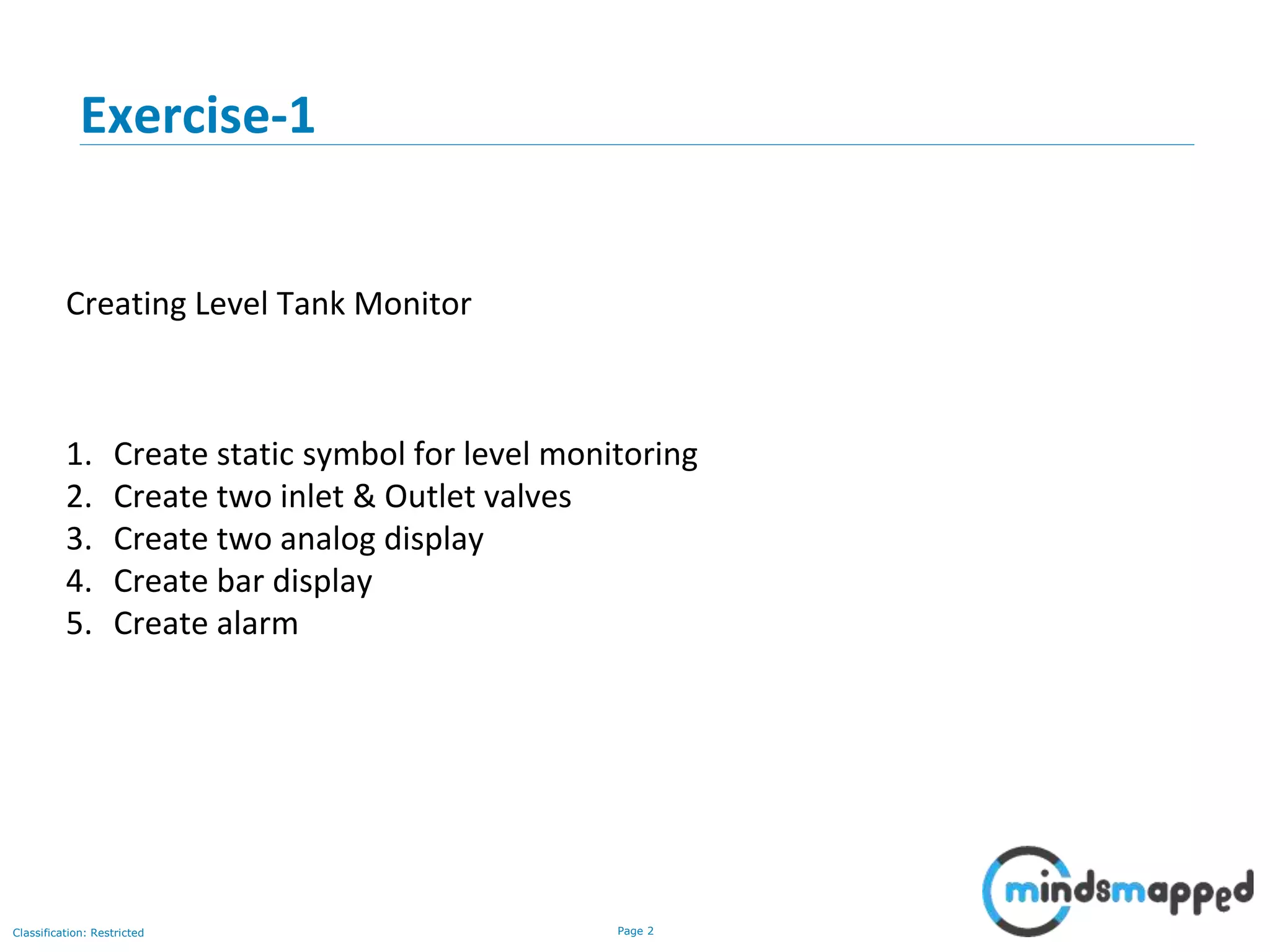 Session 13 - SCADA - Creating mimic for Process & Monitoring - Slides ...