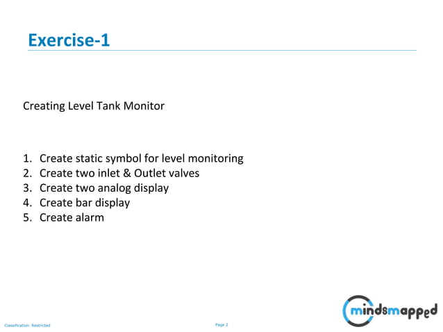Session 13 - SCADA - Creating mimic for Process & Monitoring - Slides | PPSX