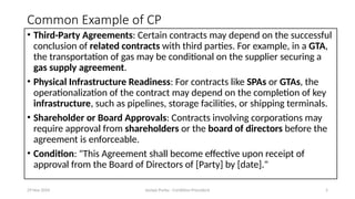 Session 13 Condition Precedent in Commercial Gas Business.pptx