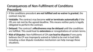 Session 13 Condition Precedent in Commercial Gas Business.pptx