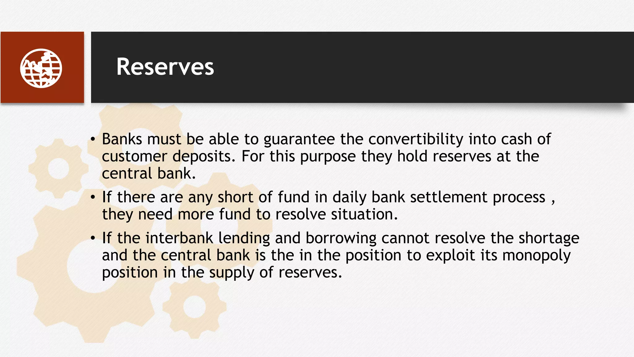 Transmission Mechanism of Monetary Policy | PPTX