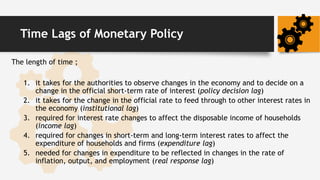 Transmission Mechanism of Monetary Policy | PPTX
