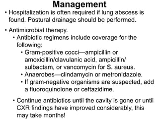 SESSION 14. Lung abscess Bronchiectasis.pptx