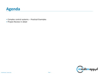 Session 14 - Complex Control System Examples - Slides | PPT