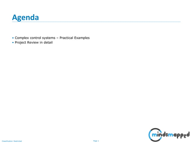 Session 14 - Complex Control System Examples - Slides | PPT