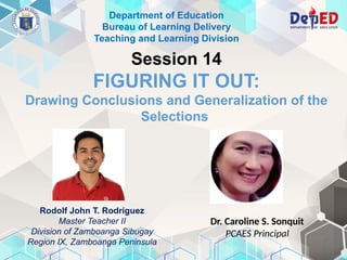Session 14- Figure It Out_ Drawing Conclusions and Making ...