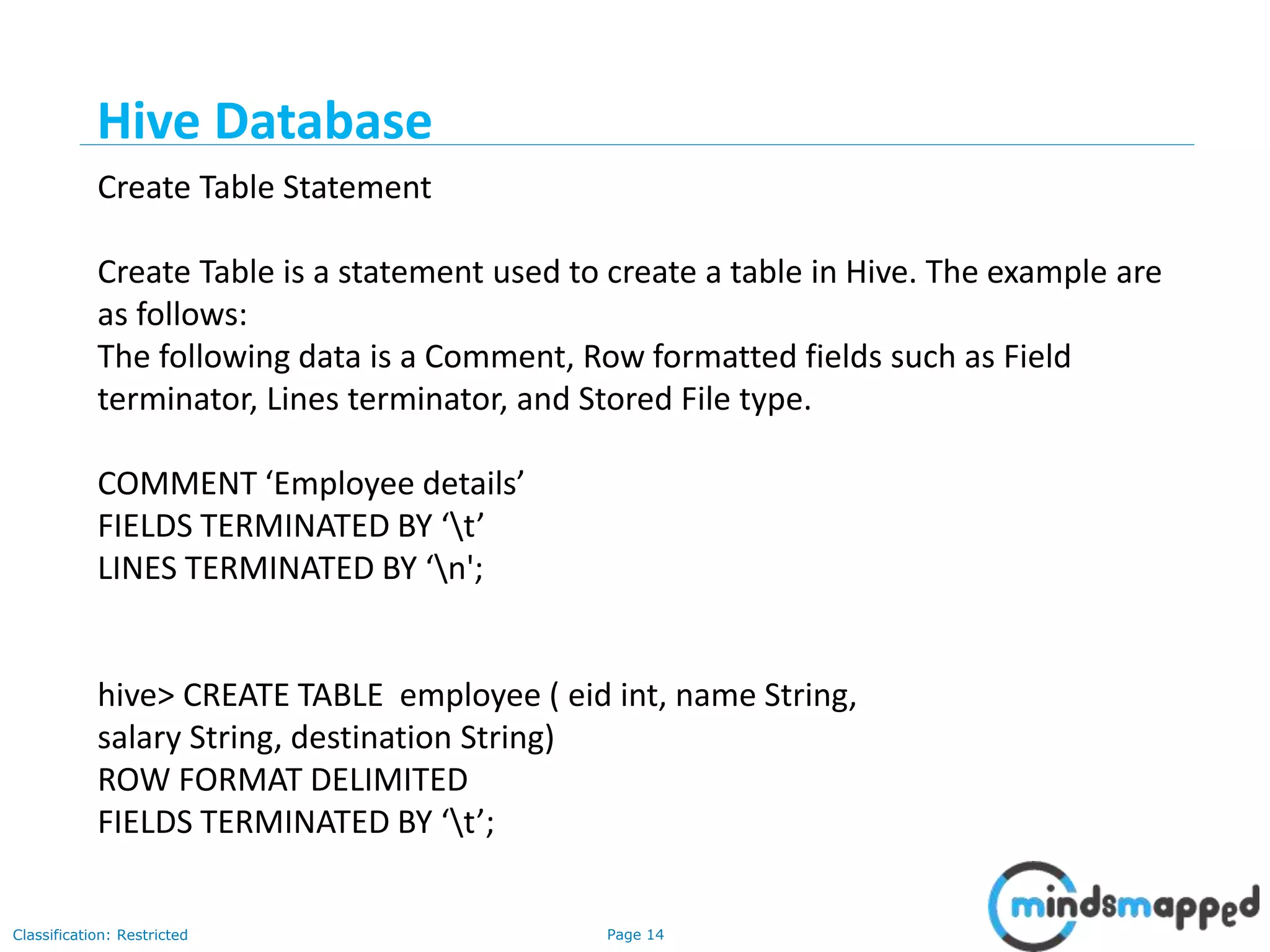 Session 14 - Hive | PPT