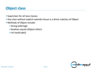 Session 14 - Object Class | PPT