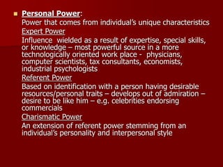 Session 15-16 POWER AND POLITICS.ppt