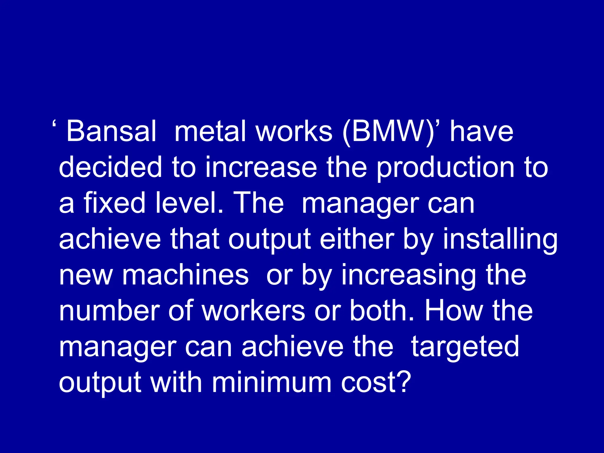 PPT on production analysis. What is Production Analysis. | PPT