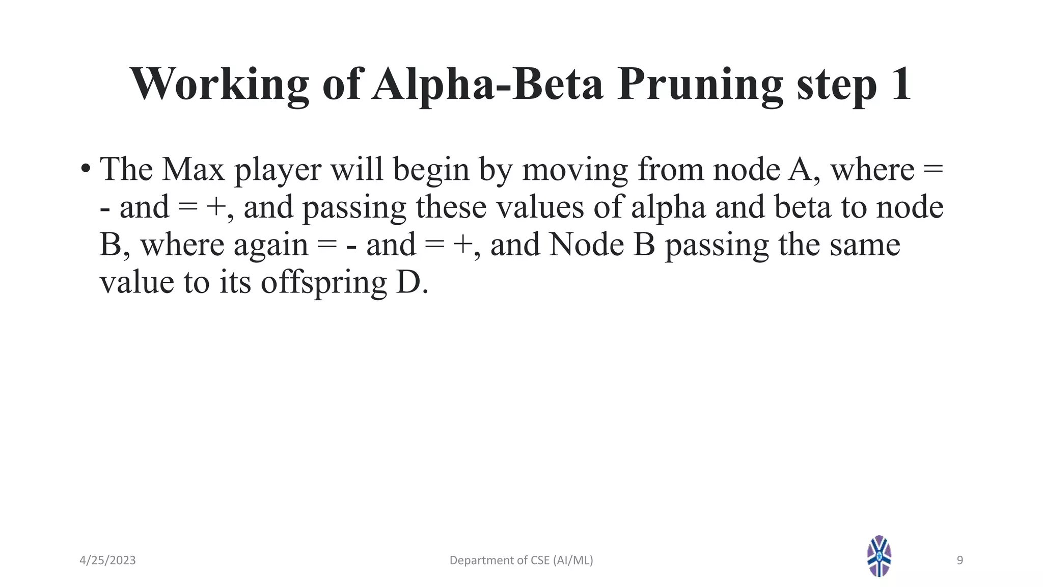 AI_Session 15 Alpha–Beta Pruning.pptx | Board Games and Puzzles | Games and Puzzles