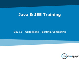 Session 16 - Collections - Sorting, Comparing Basics | PPT