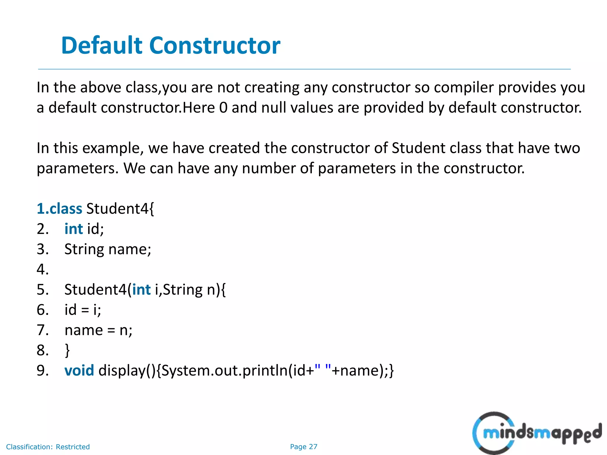 Overview of Java | PPT
