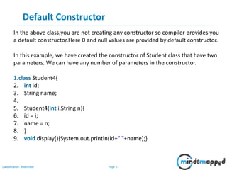 Overview of Java | PPT