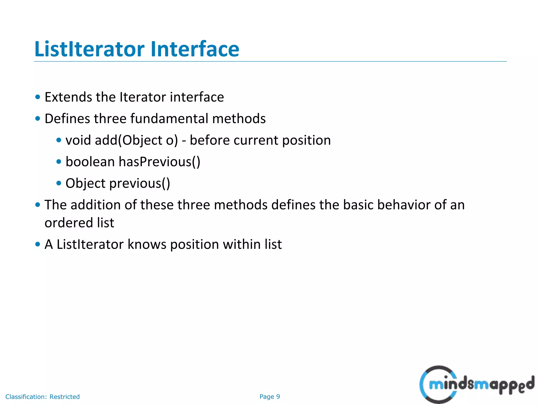 Collections - Lists, Sets | PPSX