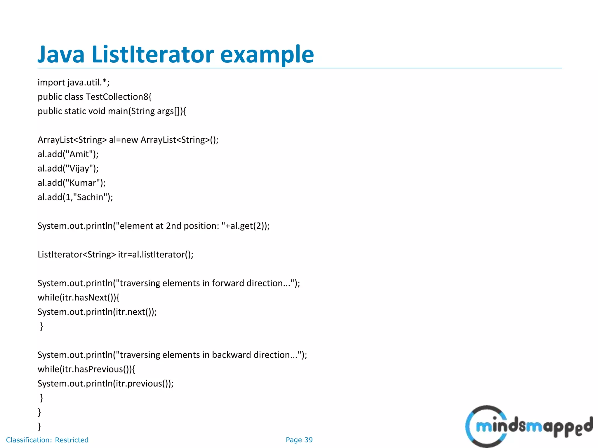 Collections - Lists, Sets | PPSX