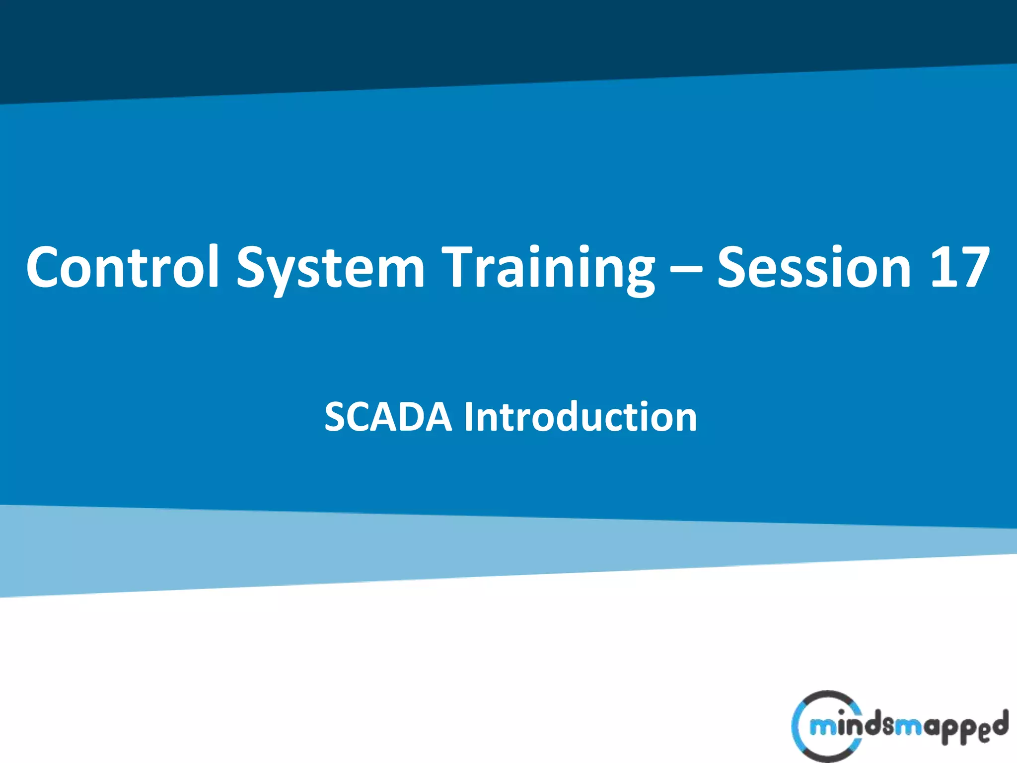 Session 17 - SCADA Introduction | PPT