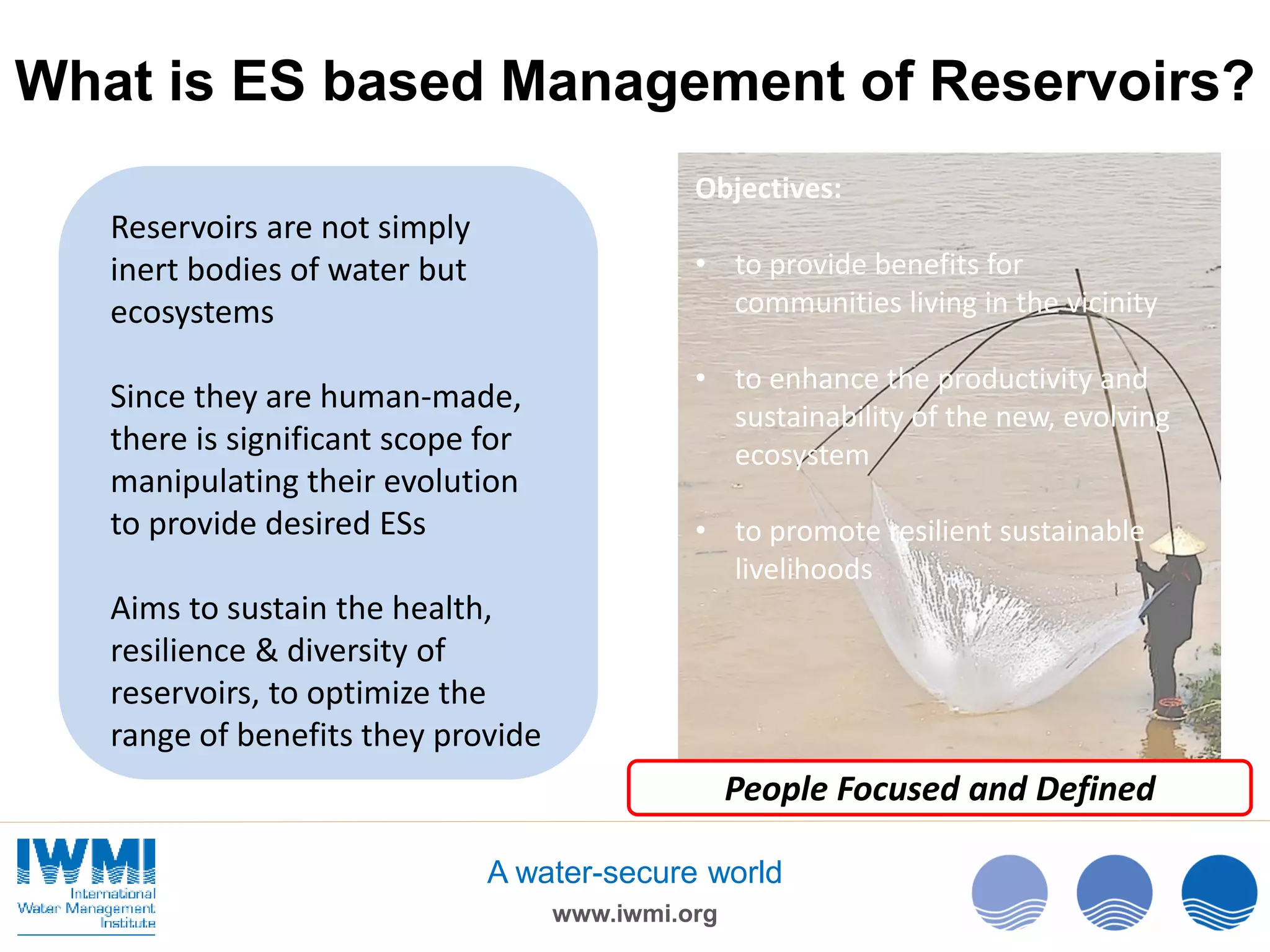 Ecosystem Based Management of Reservoirs | PDF