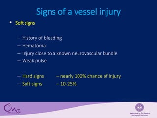 Vascular Trauma The challenges for extremity vascular trauma in a ...