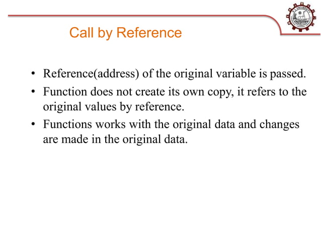 Function Pointer in C | PPTX
