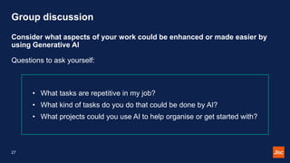 Session 1 AI literacy What is AI and how do we use it (Slide ...