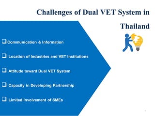 Thailand 4.0: Dual Vocational Education and Training | PDF