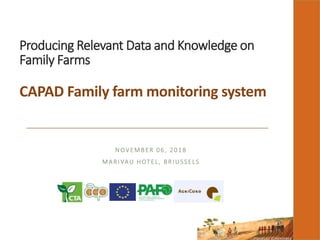 CAPAD family farm monitoring system | PPT