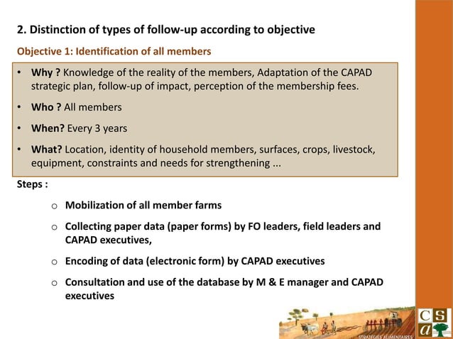 CAPAD family farm monitoring system | PPT