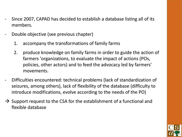 CAPAD family farm monitoring system | PPT
