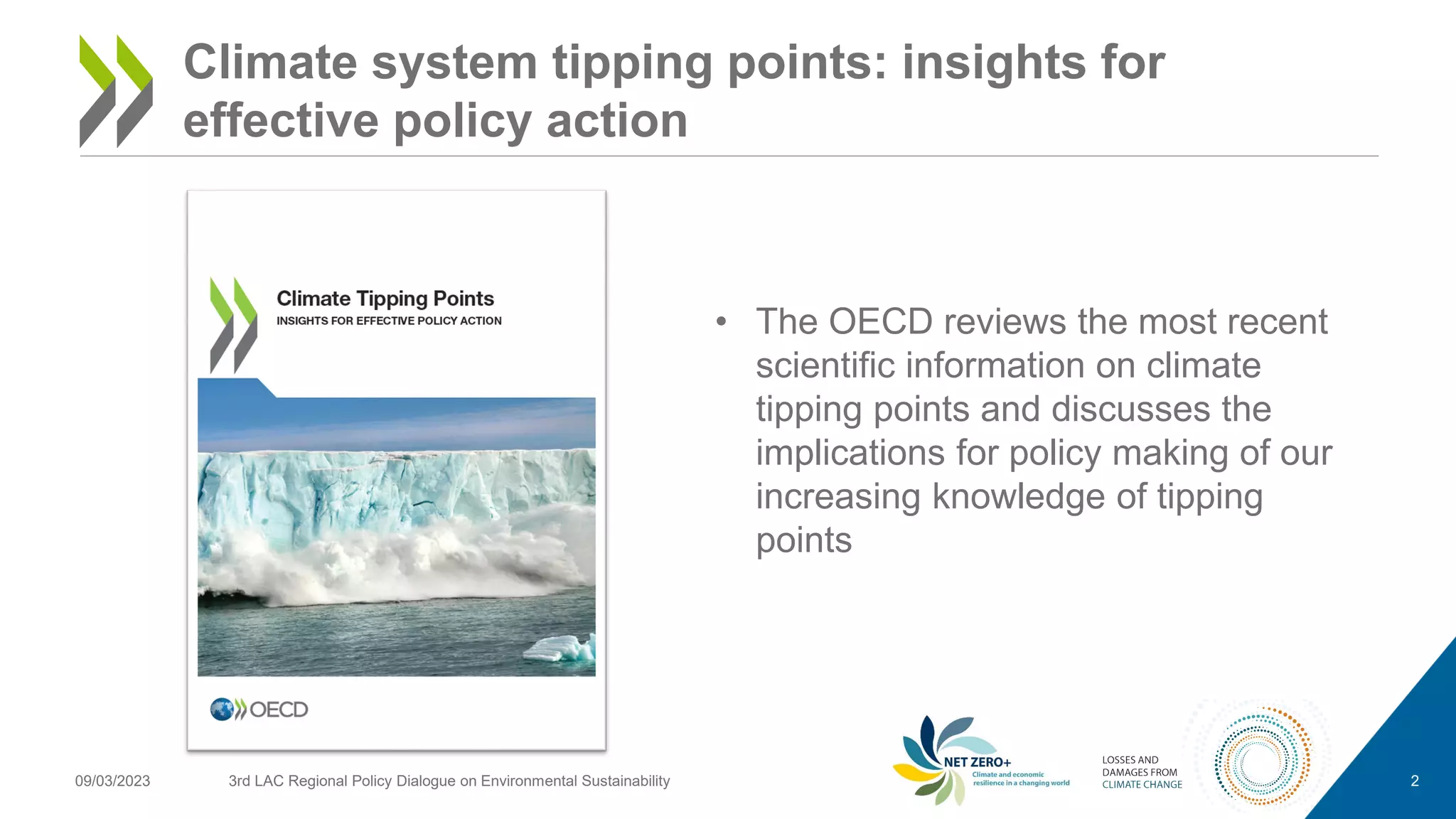 Session 1: Climate tipping points risks | PDF