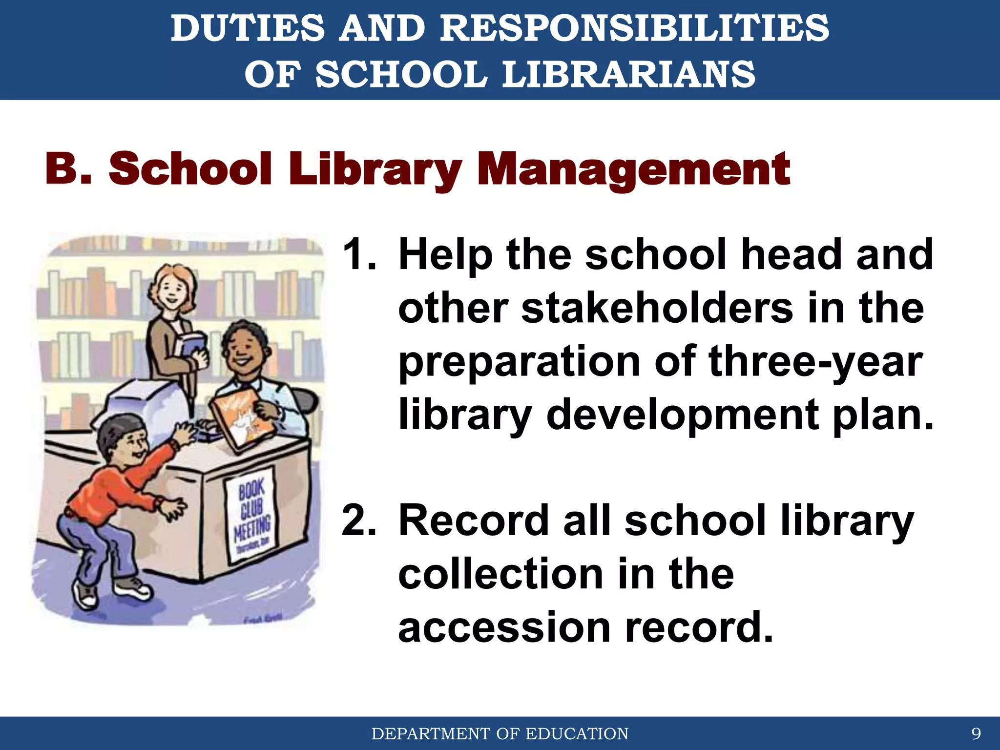 Session 1 Duties and Responsibilities of a school librarian.pptx