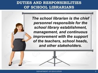 Session 1 Duties and Responsibilities of a school librarian.pptx
