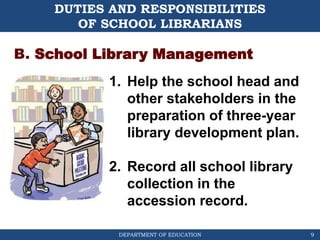 Session 1 Duties and Responsibilities of a school librarian.pptx